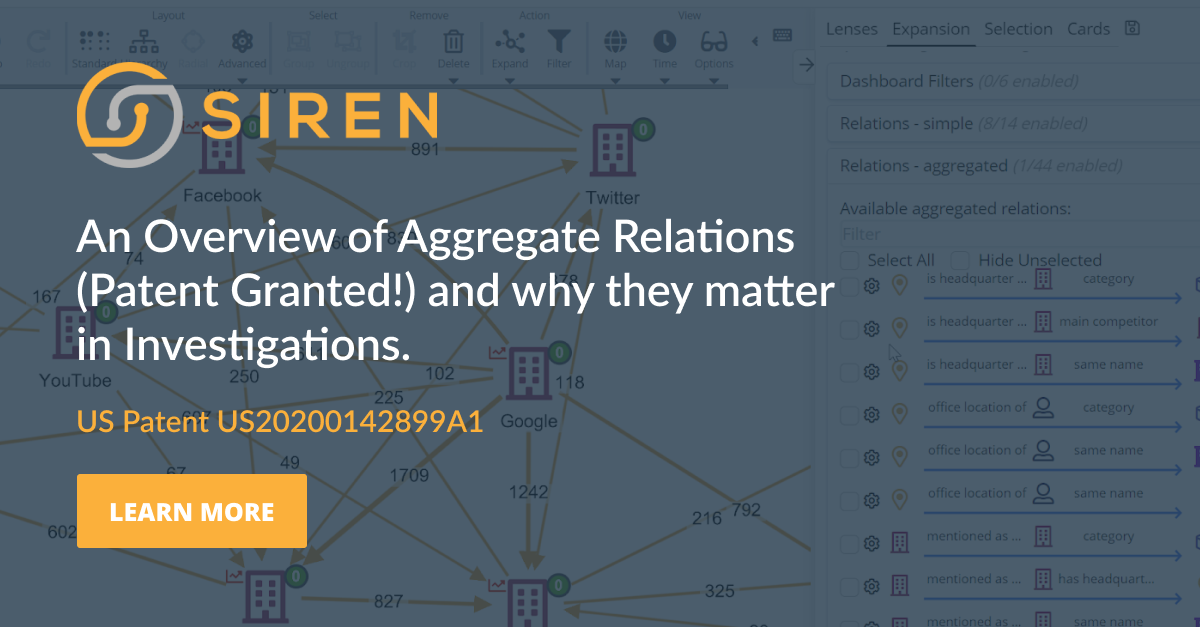 An overview of Aggregate Relations (patent granted!) and why they matter in investigations - SIREN